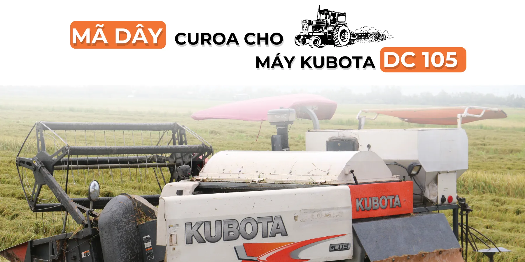 Dây curoa máy gặt Kubota DC105 - KTT Store | Dây curoa chính hãng